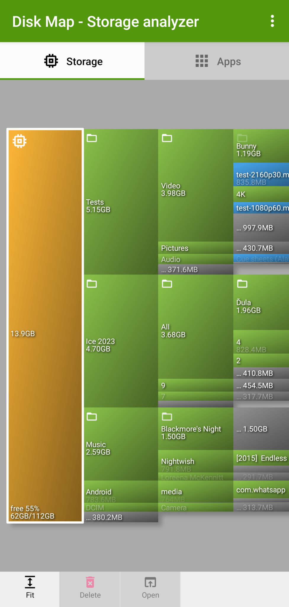 Disk Map – Storage Analyzer – Lonely Cat Games