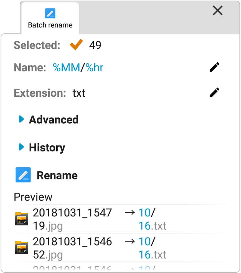 Batch rename – Lonely Cat Games
